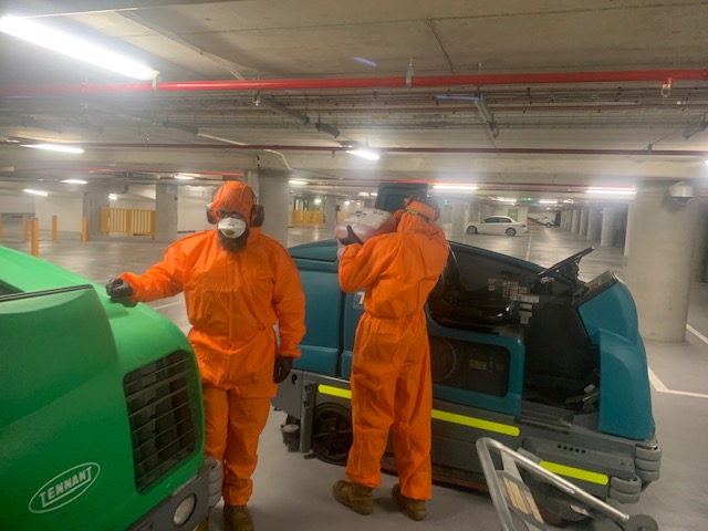 Scrubbing Services: Floor Scrubbing and Emergency Spill Removals